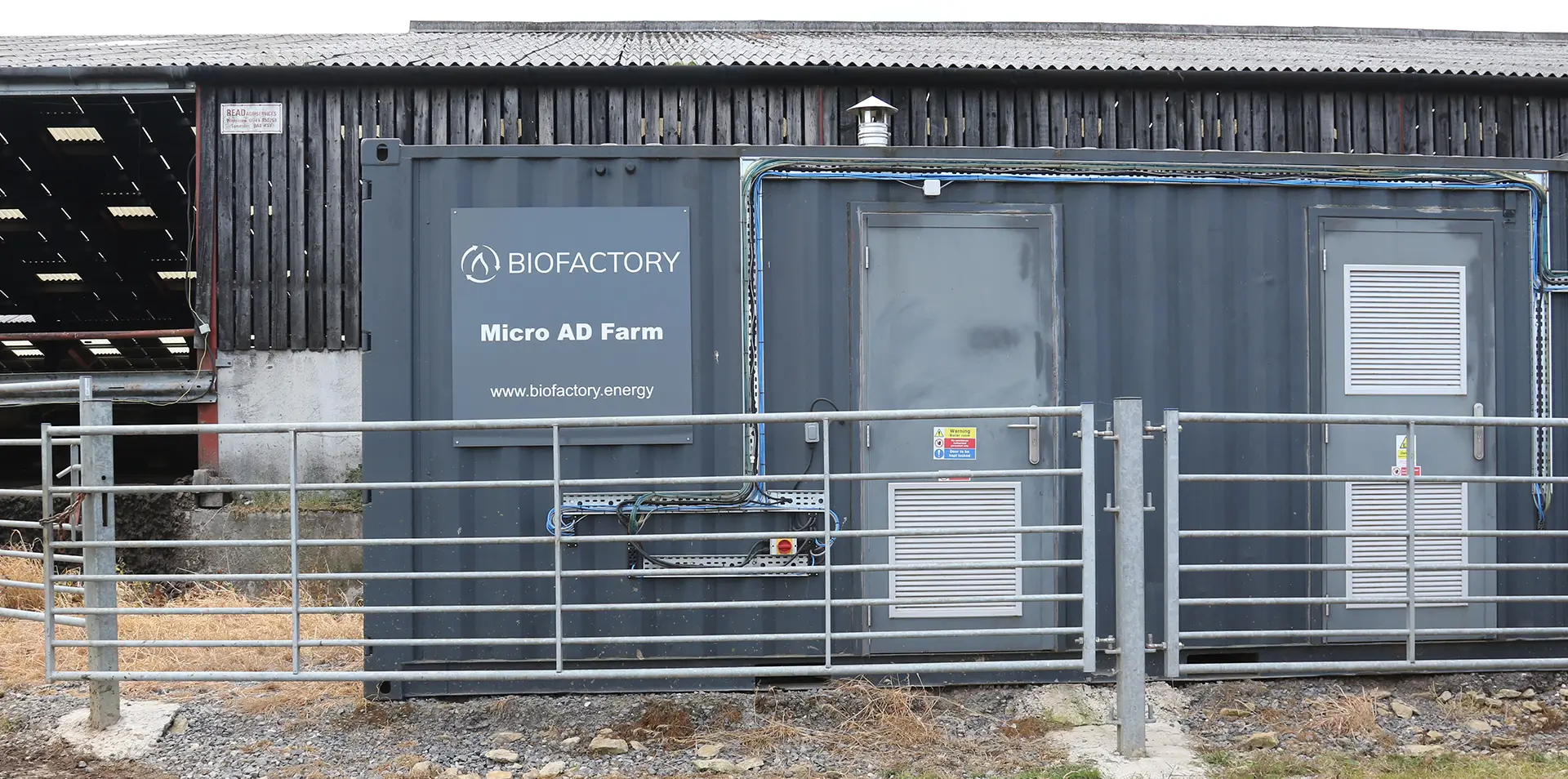 Small scale on-farm biogas - Farm of the Future